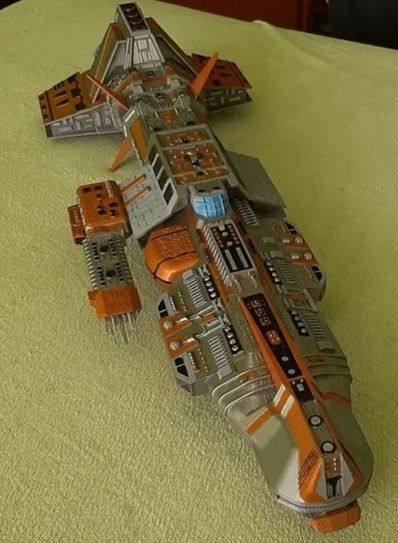 Handcrafted Ancient Battleships From Stargate Atlantis Replica Model - Etsy