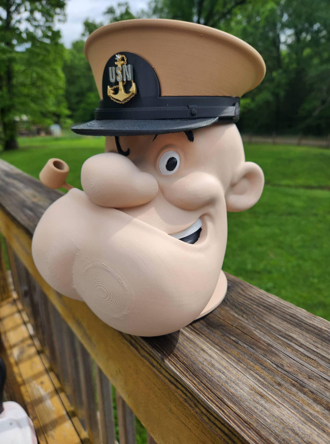 Naval Popeye Head, US Navy Gift - Etsy