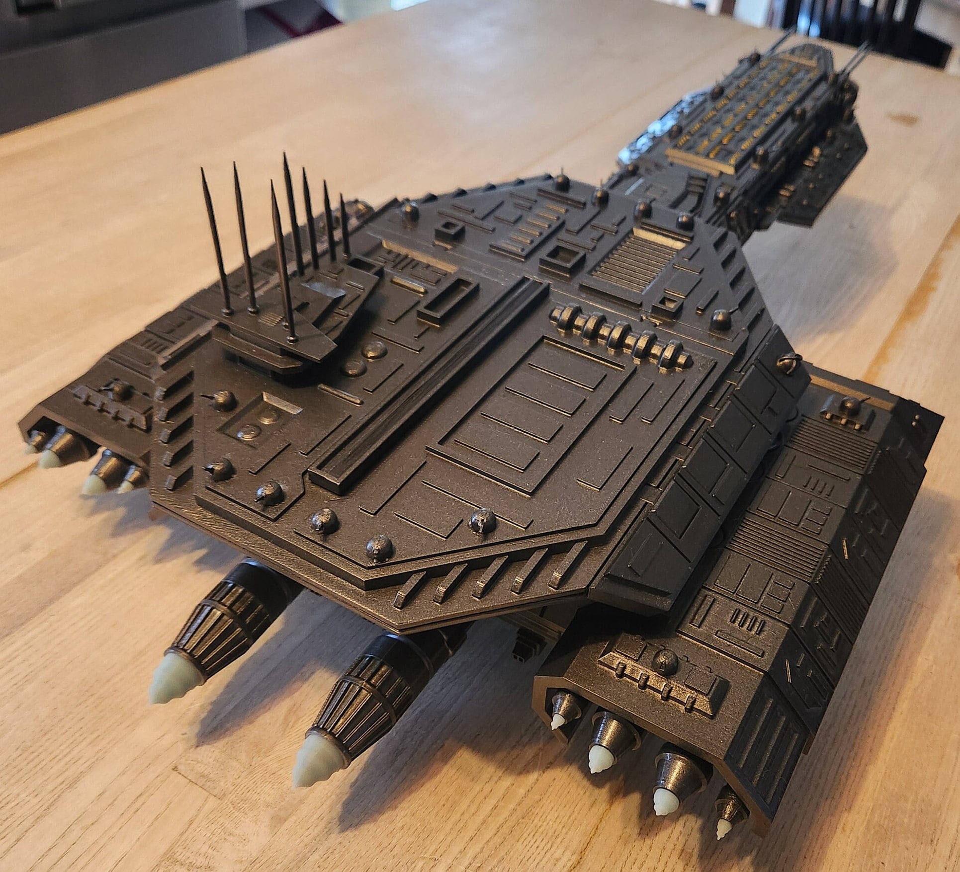 Handcrafted X-304 Daedalus Starship Model, Stargate Sg1/atlantis ...