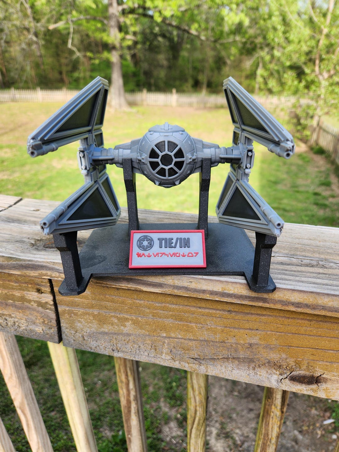3D Printed Tie Interceptor - Etsy