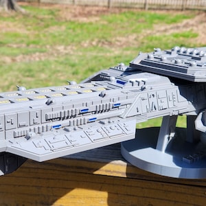 Handcrafted X-304 Daedalus Starship Model, Stargate Sg1/atlantis ...