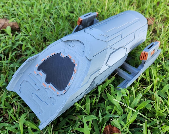 Handcrafted Puddle Jumper Replica From Stargate Atlantis - Sci-fi Geek ...