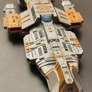 Handcrafted Ancient Battleships From Stargate Atlantis Replica Model - Etsy