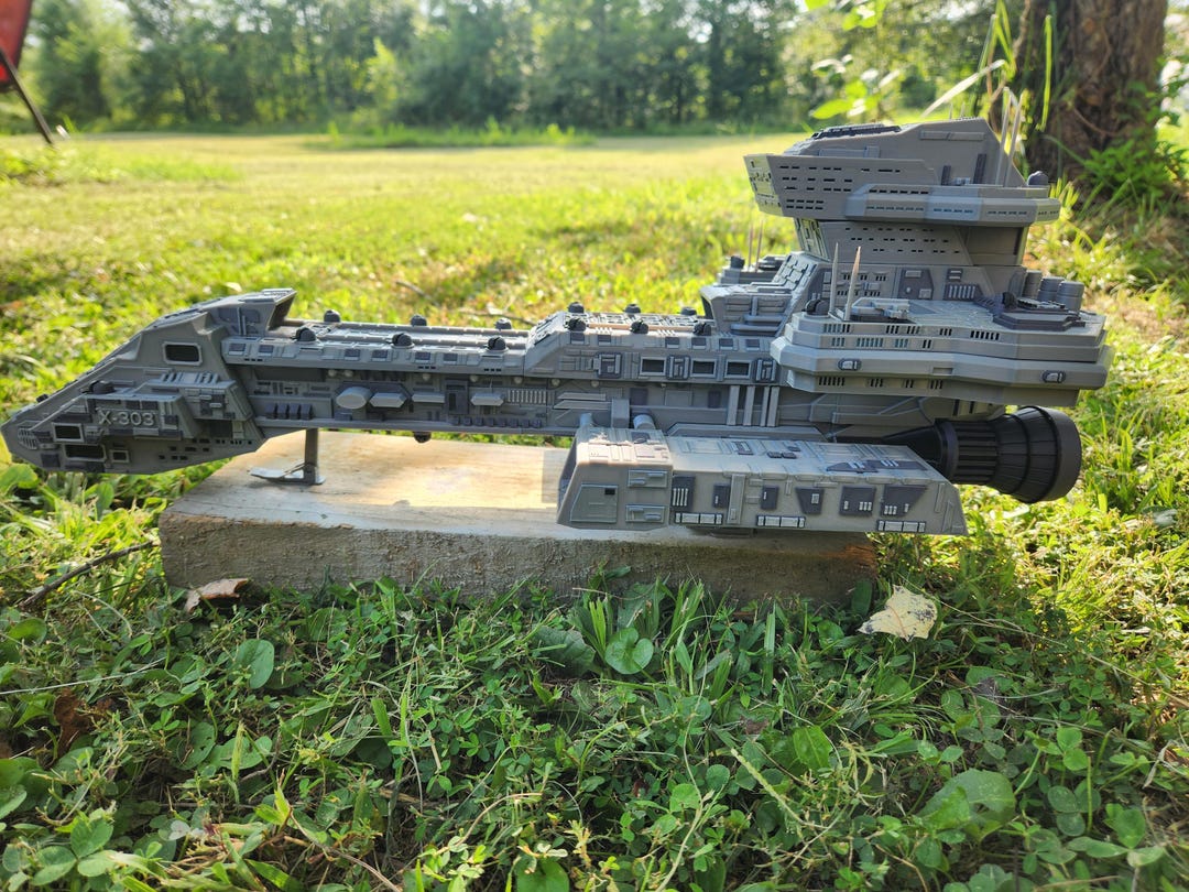 Handcrafted X-303 Prometheus Spaceship Replica From Stargate SG1 - Etsy