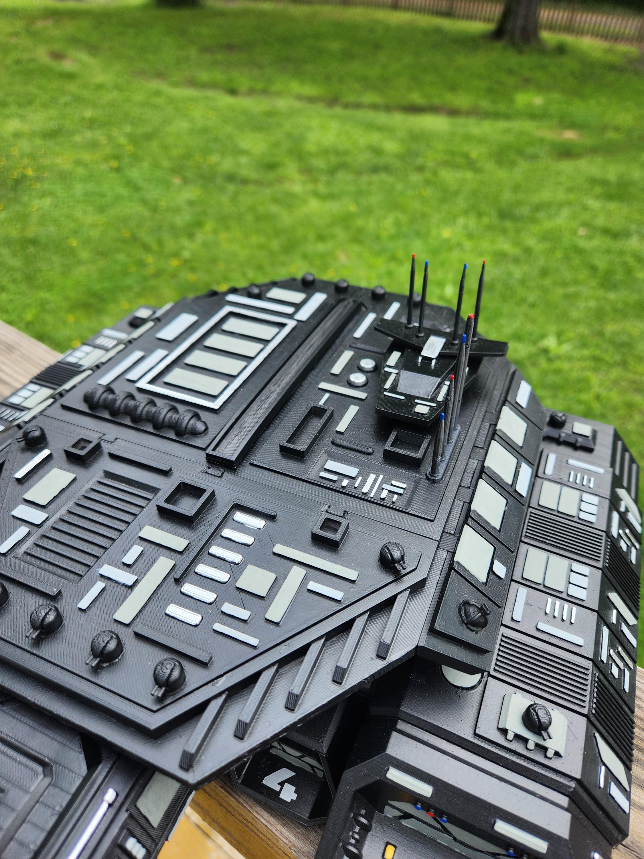 Handcrafted X-304 Daedalus Starship Model, Stargate Sg1/atlantis ...