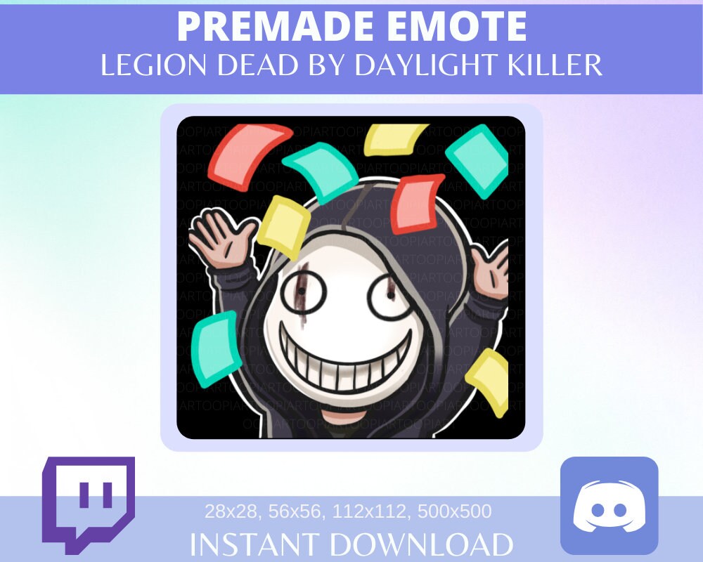 Premade Hype Legion Dead by Daylight Killer Emote Instant | Etsy