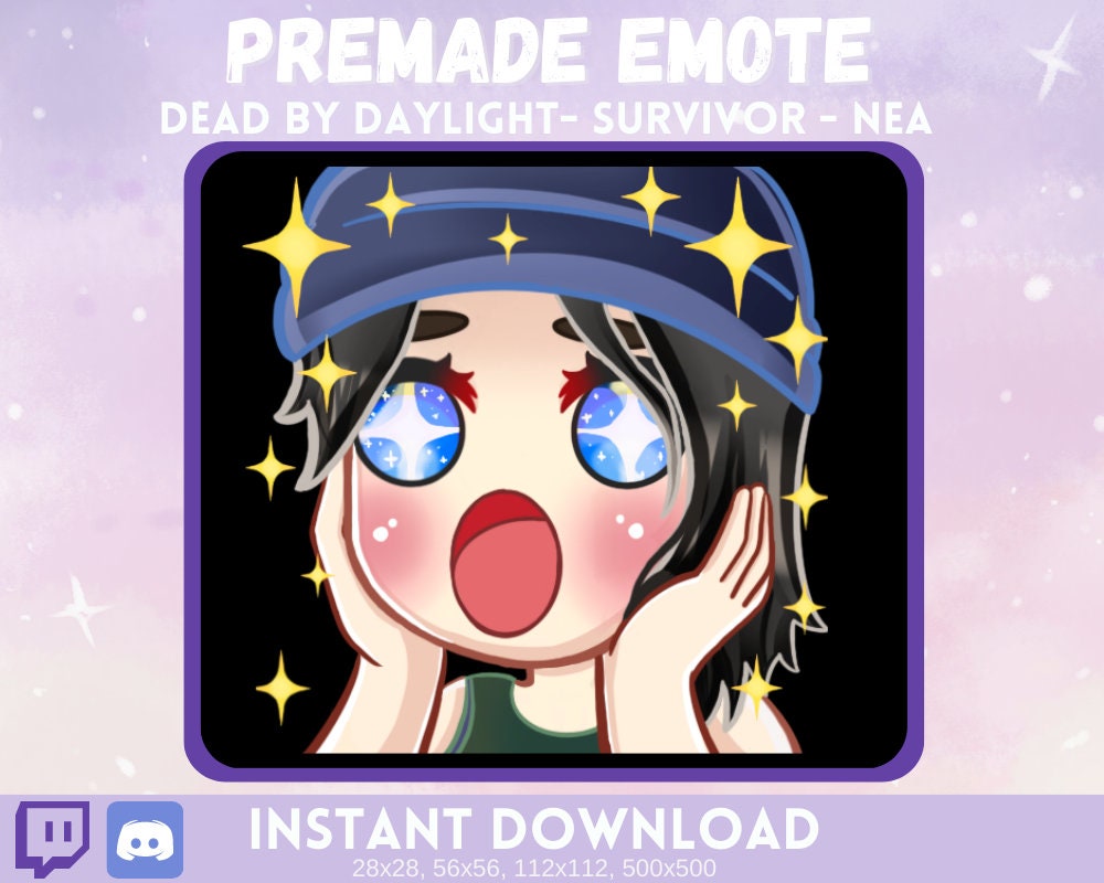 Premade Nea Survivor Dead by Daylight Emote Instant Download - Etsy