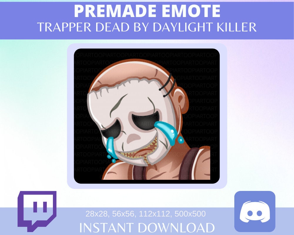 Premade Trapper Dead by Daylight Killer Instant Download Emote - Etsy