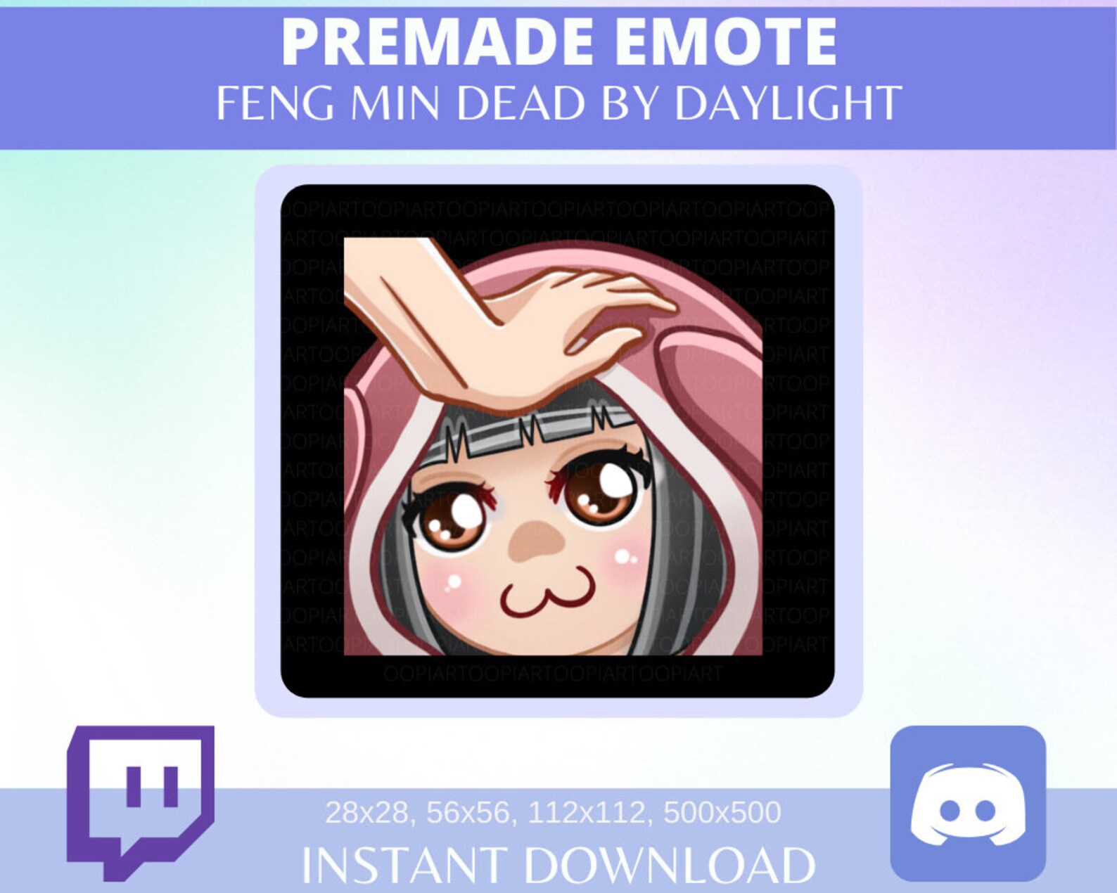 Premade Feng Min Dead by Daylight Survivor Emote Instant - Etsy