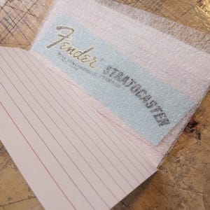 Norma Guitar Waterslide Decal: Metallic Gold Ink, Restoration Grade ...