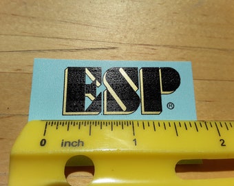 ESP Guitar Decal Headstock Restoration Waterslide Decal 181b - Etsy