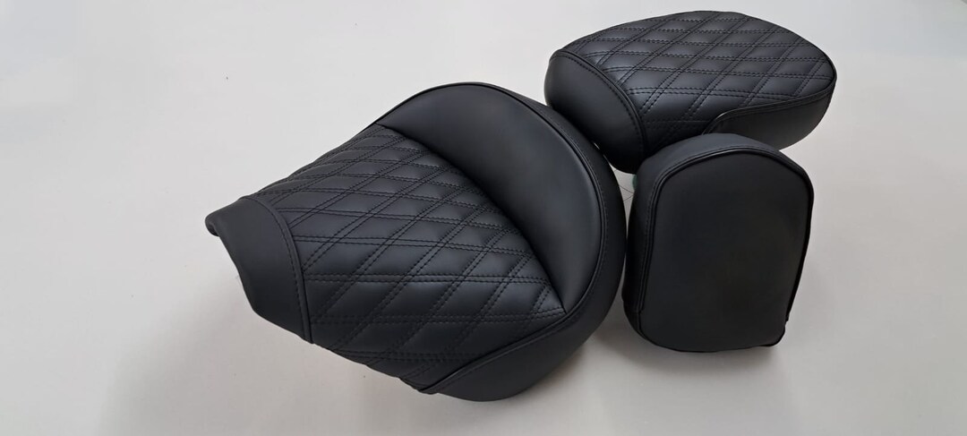 Seat YAMAHA Drag Star passenger Backrest Trim, Seat Modification ...