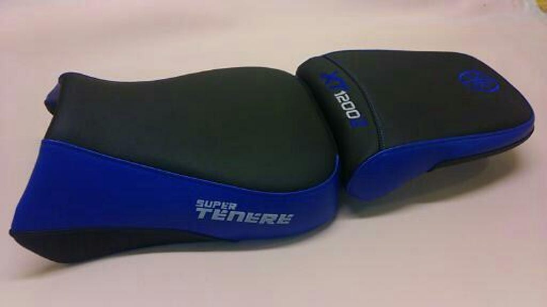 Yamaha SUPER TENERE XT1200Z 2 Pieces, Seat Cover. Motorcycle, Handmade ...