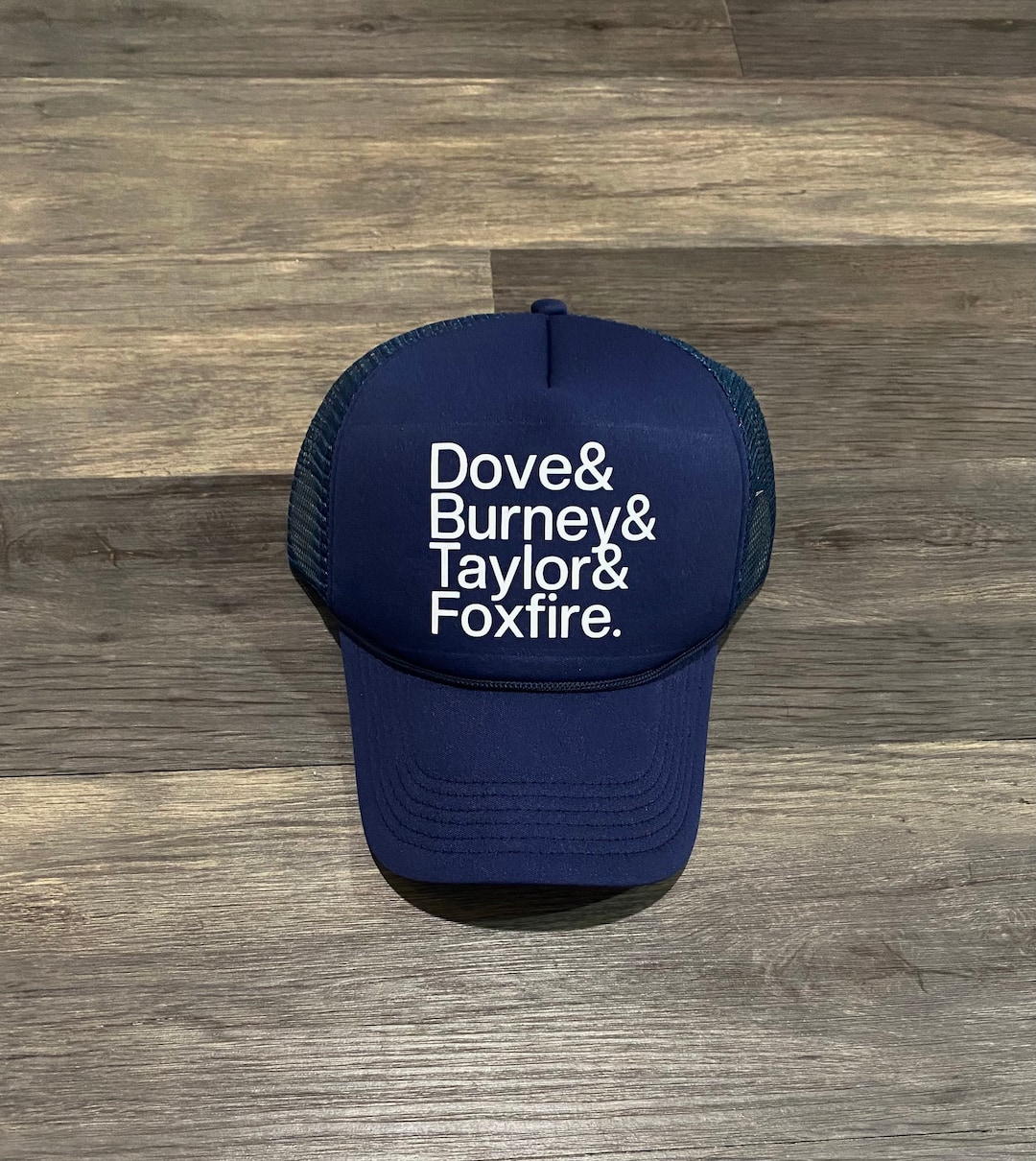 Custom Name List Hat, Favorite Trail Names Custom, Custom Helvetica Hat ...