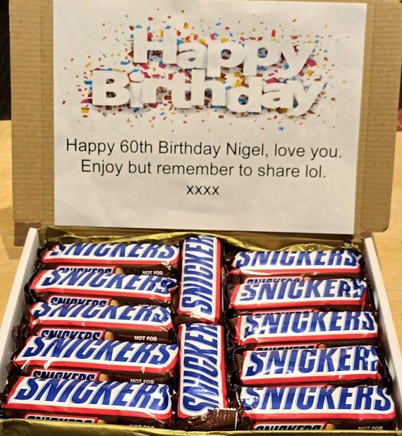 Snickers Chocolate Box