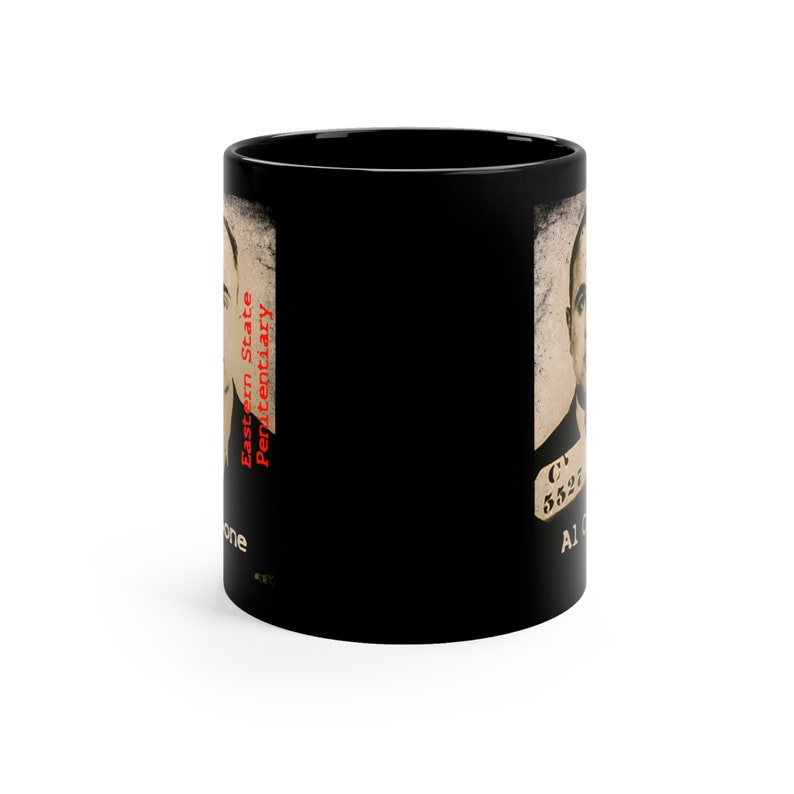 Al Capone Retro Distressed Edge Mug Shot Mug Al Capone Coffee - Etsy