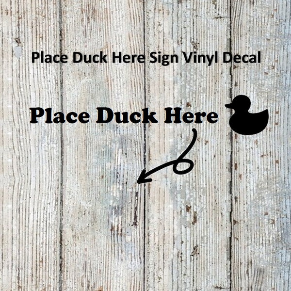 Jeep Place Duck Here - Etsy