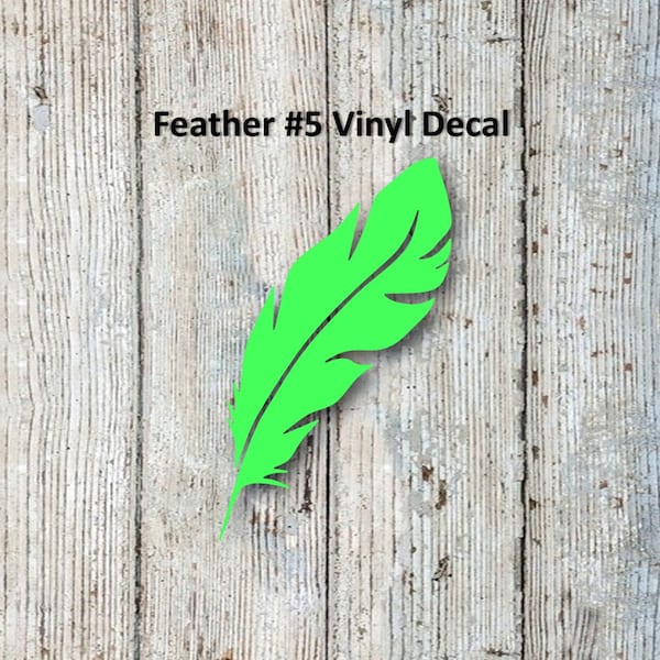 Native American Feather Decal - Etsy