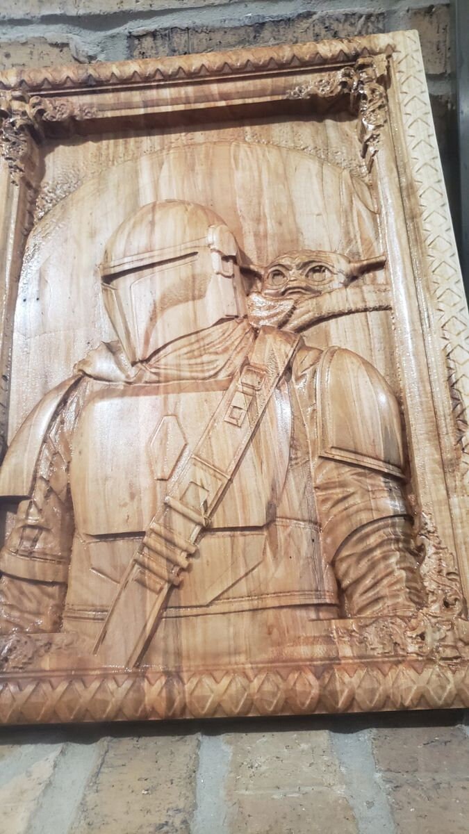 3D Wood Carving Services for Wall Art, Signs, Flags, Decorations ...