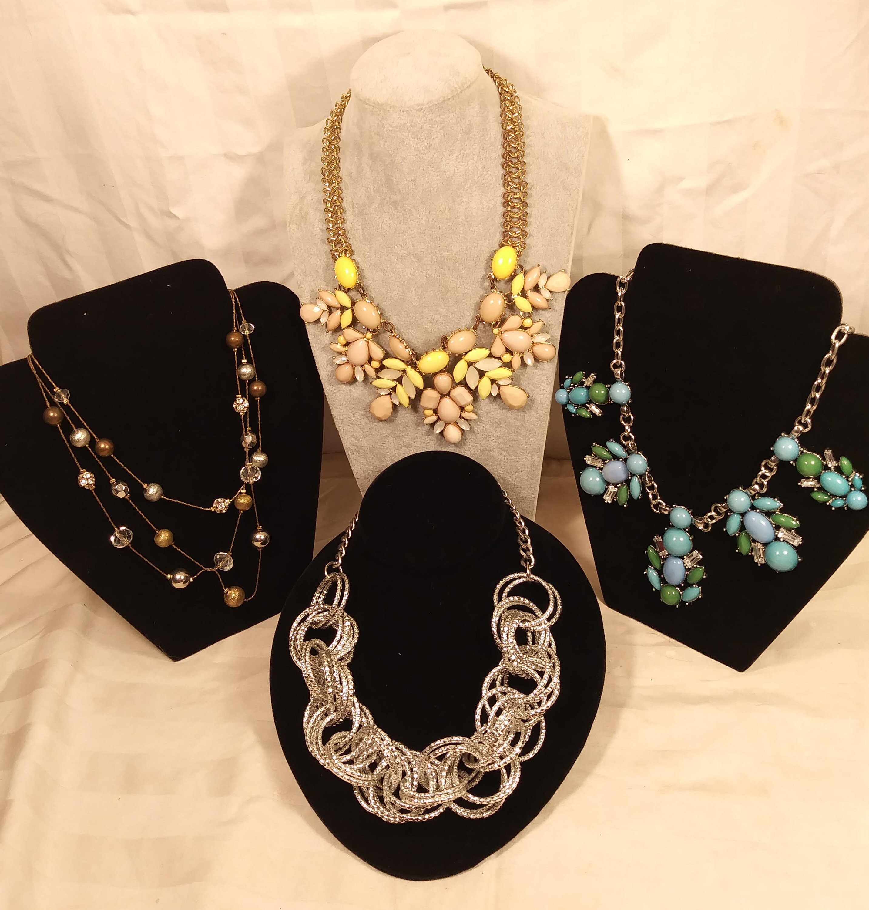 Lot of 4 Signed NY Necklaces - Etsy