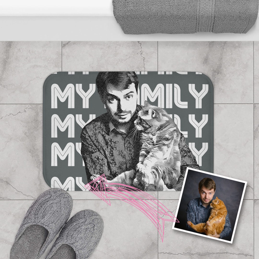 Custom Pet Bath Mat,name Custom Dog Bath Mat,personalized Pet Bath Mat ...