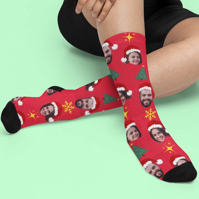 Custom Face Socks - Etsy