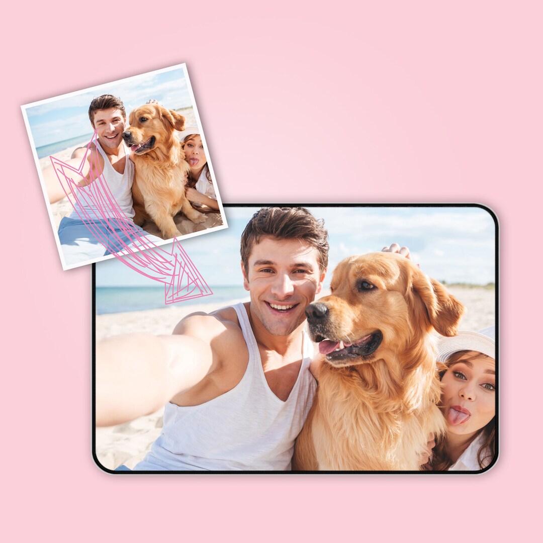 Custom Pet Desk Mat,name Custom Dog Desk Mat,personalized Pet Desk Mat ...