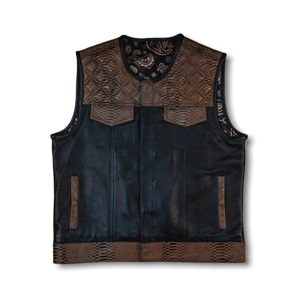 Custom Leather Vest - Etsy