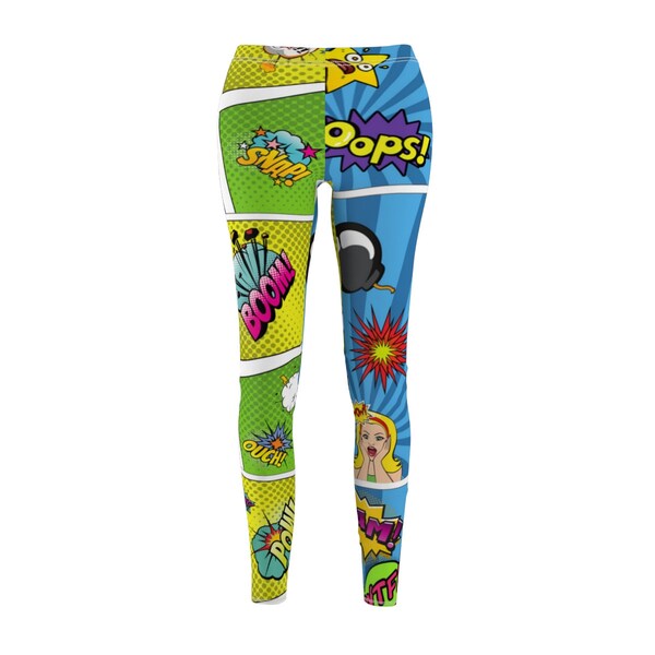 Comic Leggings - Etsy