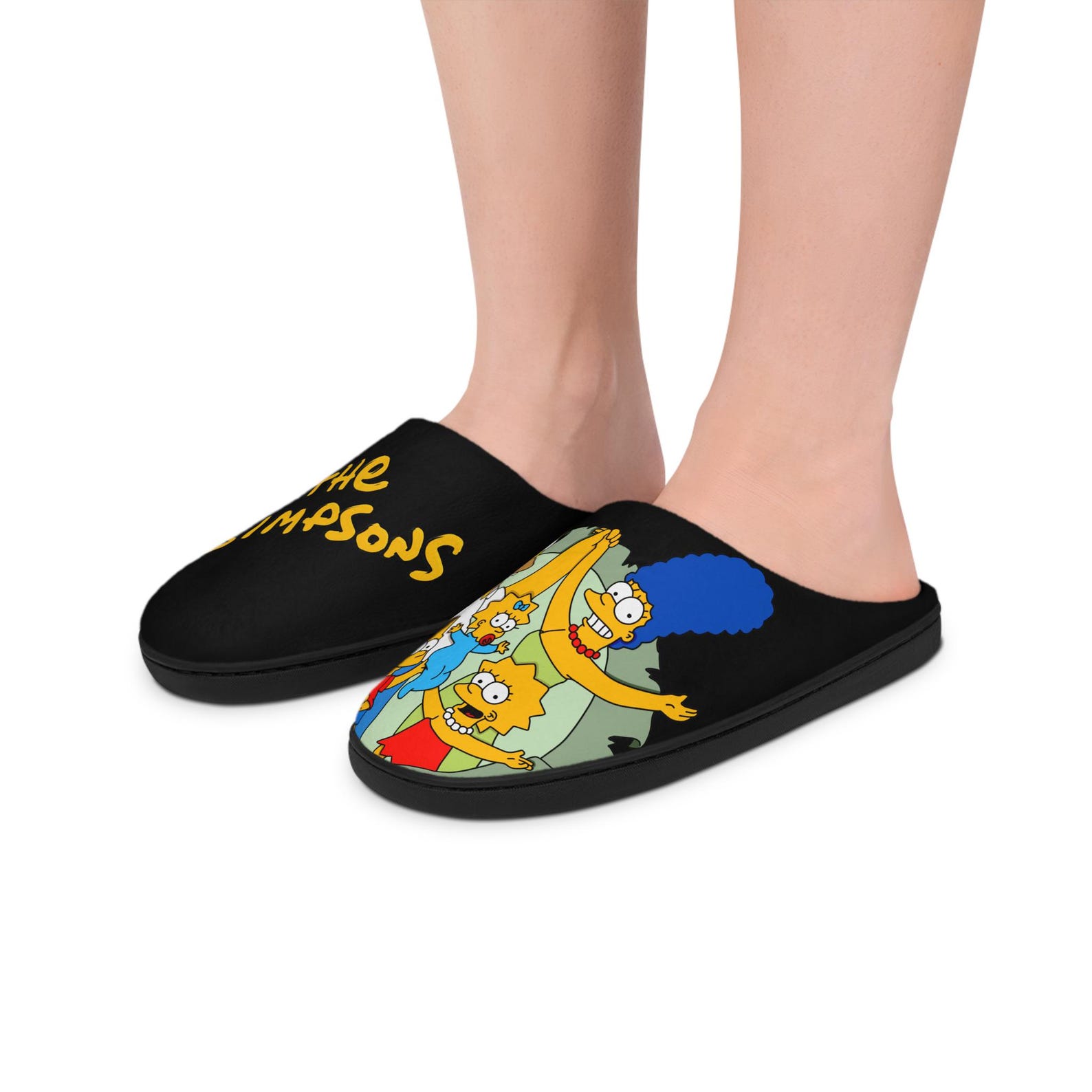 The Simpson Men's Indoor Slippers Simpson Family Cartoon Slippers the ...