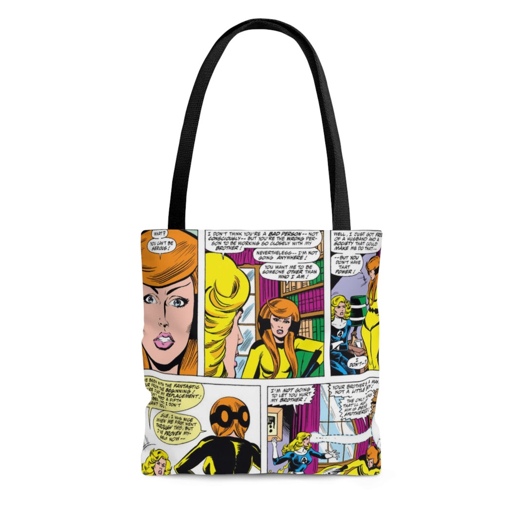 Comic Book Tote Bag Comic Art Bag Comic Lover Tote Bag Pop Art - Etsy