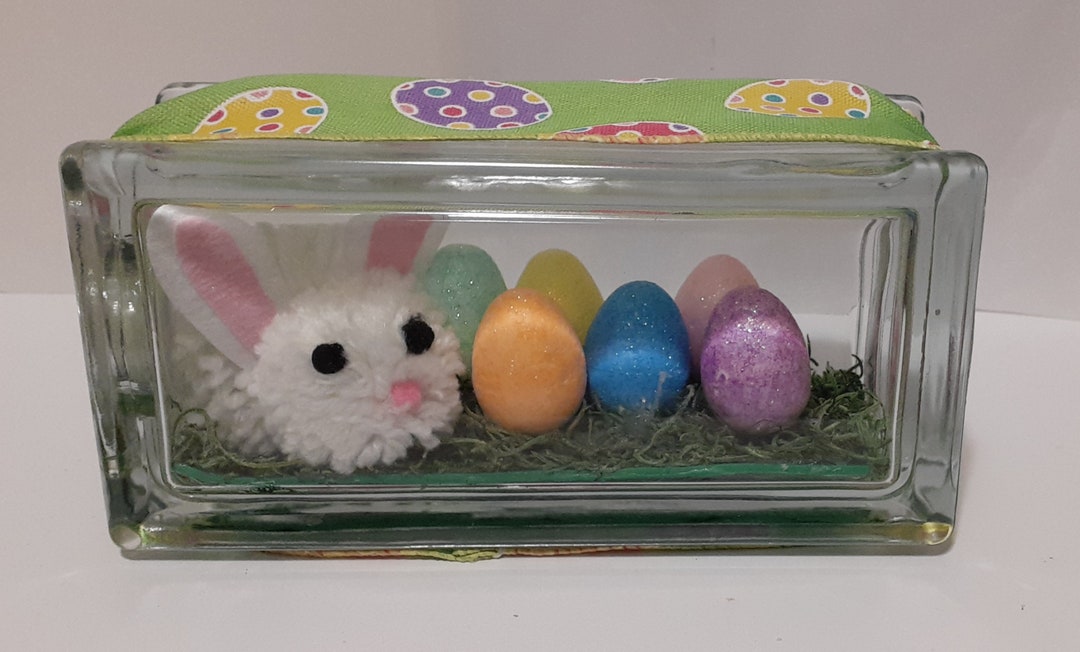 Easter Glass Blocks - Etsy