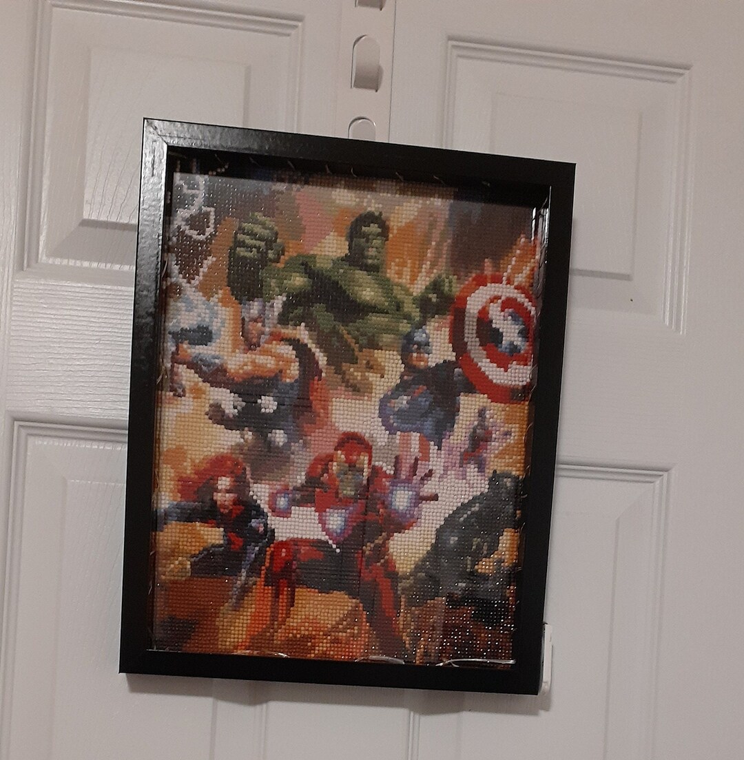 Avengers Lighted Frame - Etsy