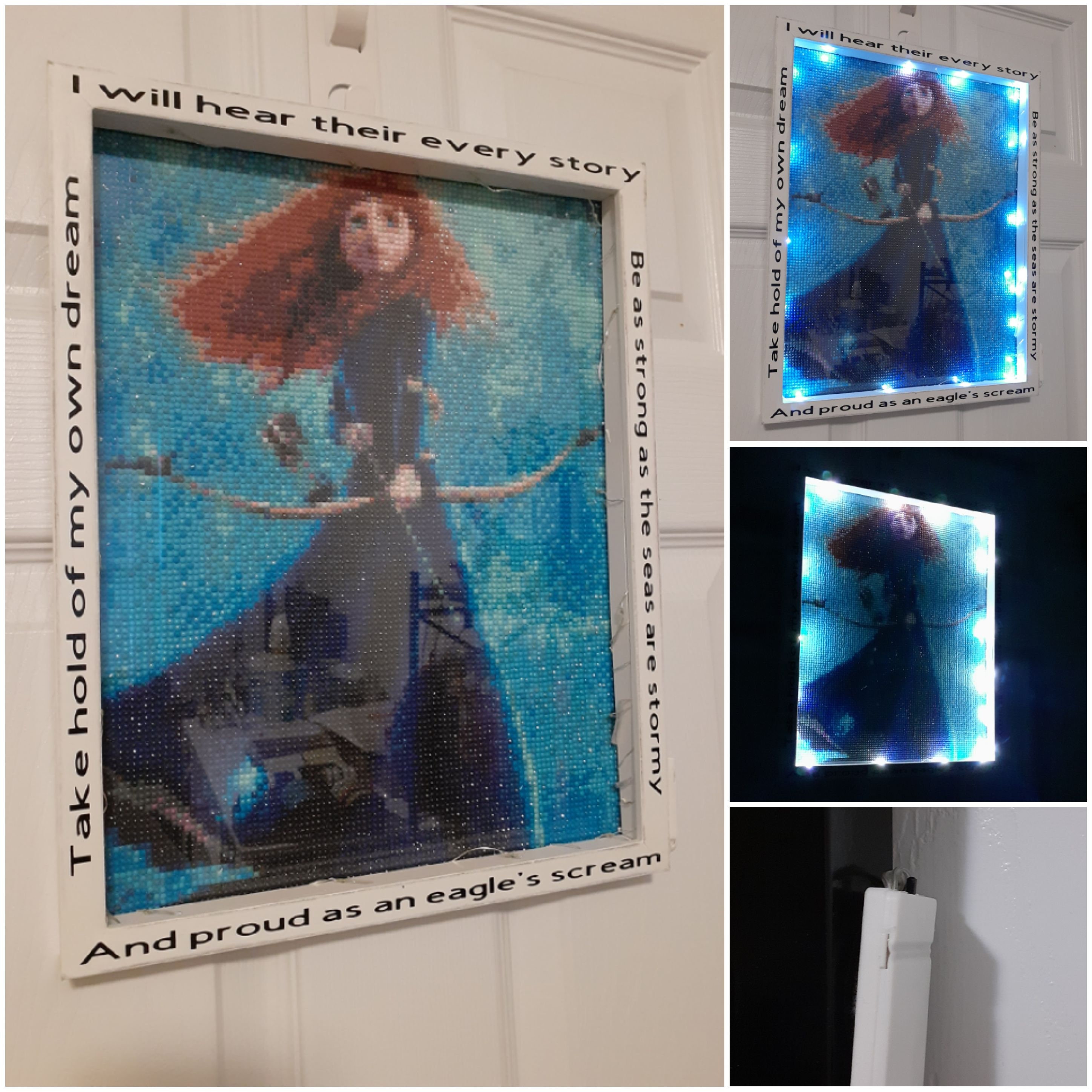 Disney Princess Lighted Frames - Etsy