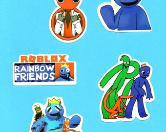 Rainbow Friends Cake Topper - Etsy UK