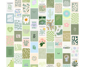 Pastel Green Room Decor - Etsy