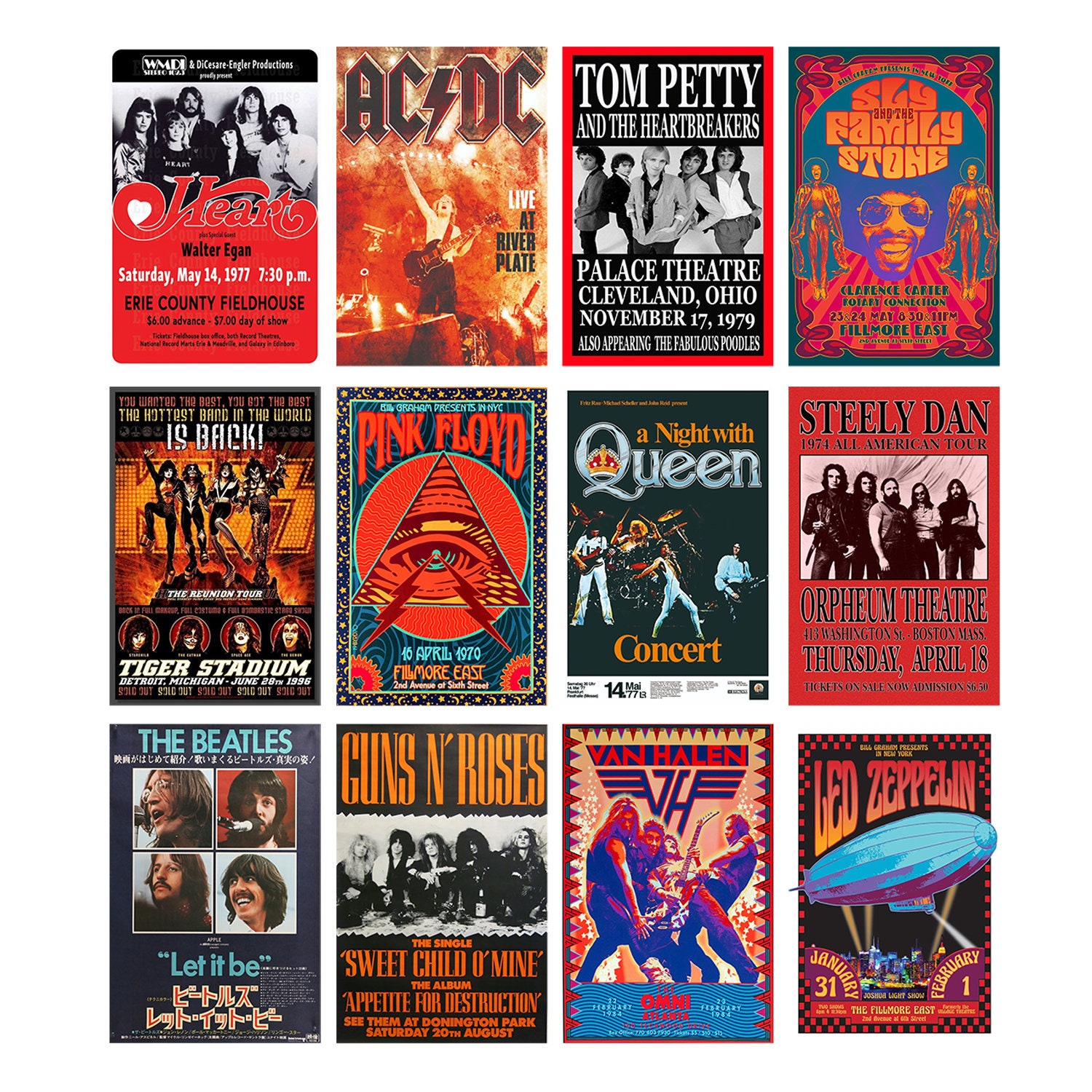 Band Show Posters