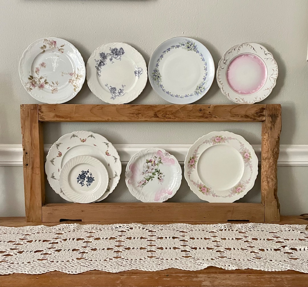 Vintage Plate Wall Collection, Grannycore, Cottage Wall Decor, Curated ...