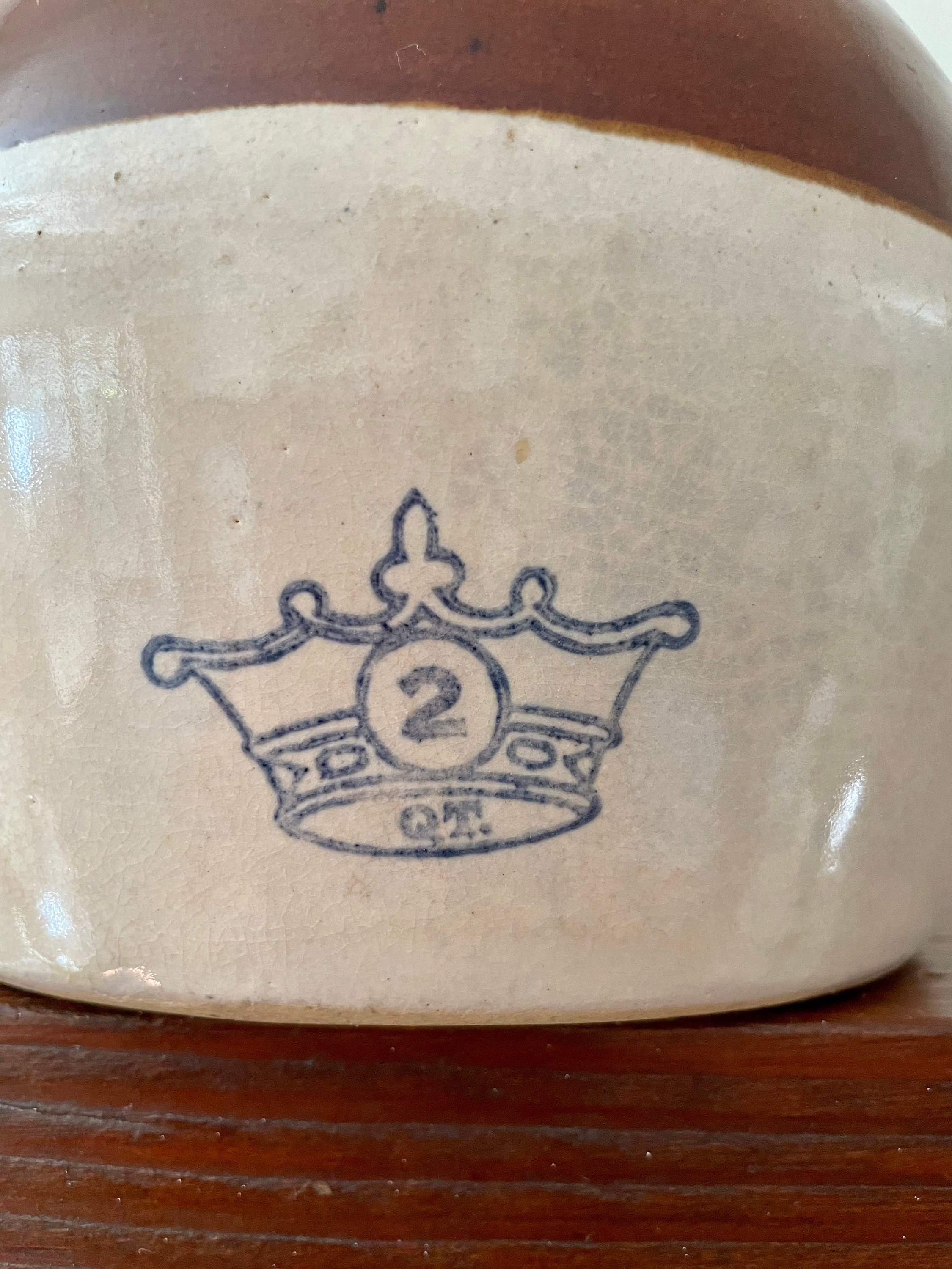 Robinson Ransbottom Number 2 Bean Pot With Lid, Vintage Bean Pot ...