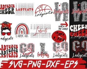 Ladycats Bundle Svg - Etsy