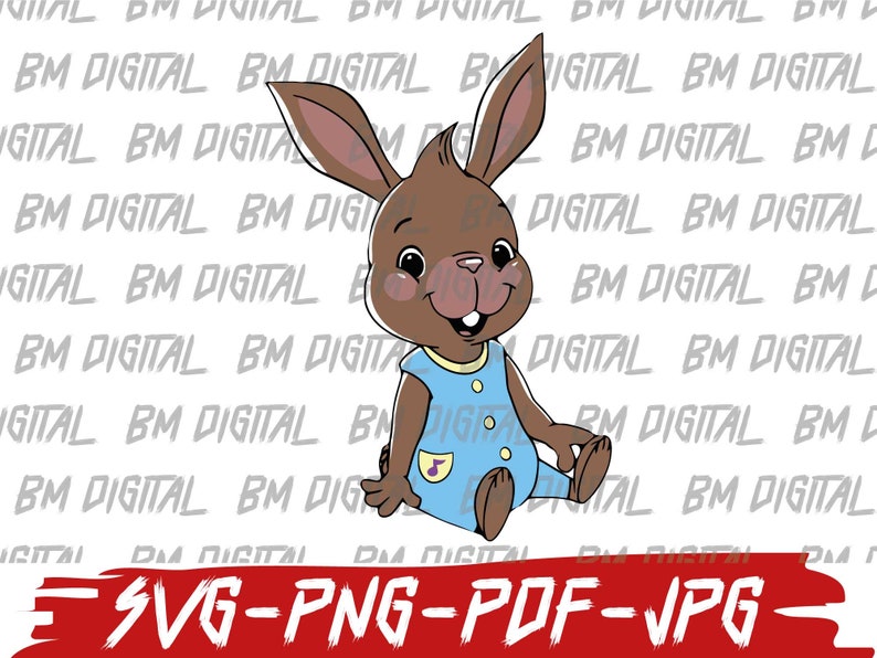 Canticos Bunny Svg Canticos Svg Cartoon Svg Canticos | Etsy UK