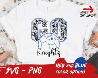 Knights Soccer Svg - Etsy