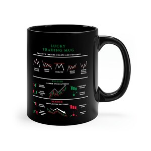 Thoughtful Gift for Him, Black Mug, Gift for the Stock Market, Crypto ...