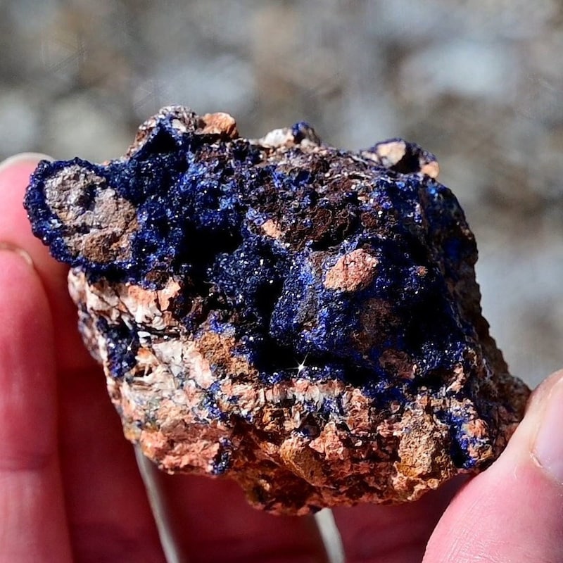 Raw Azurite - Etsy