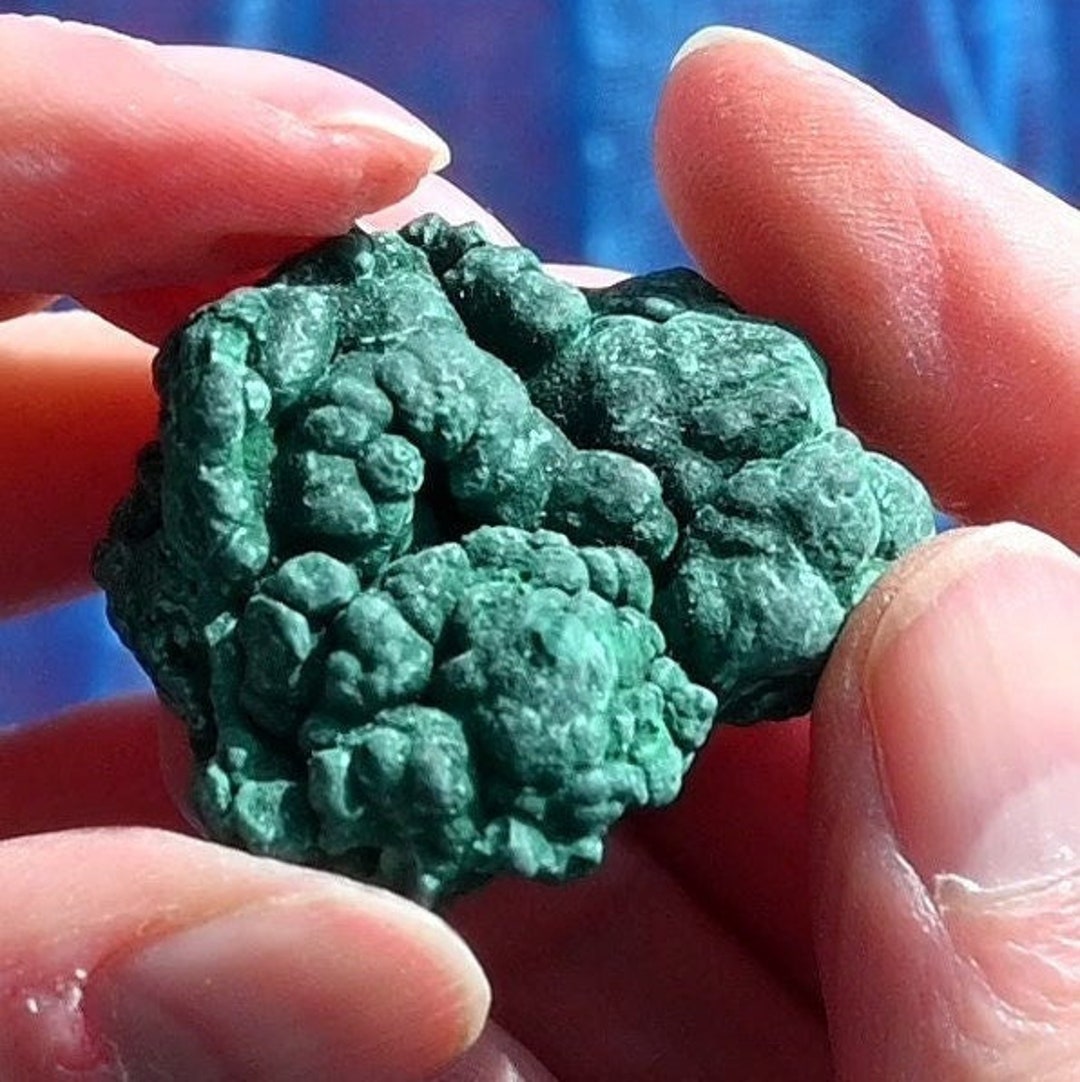 Moroccan Botryoidal Malachite Cluster: Fibrous Healing Crystal Druzy - Etsy
