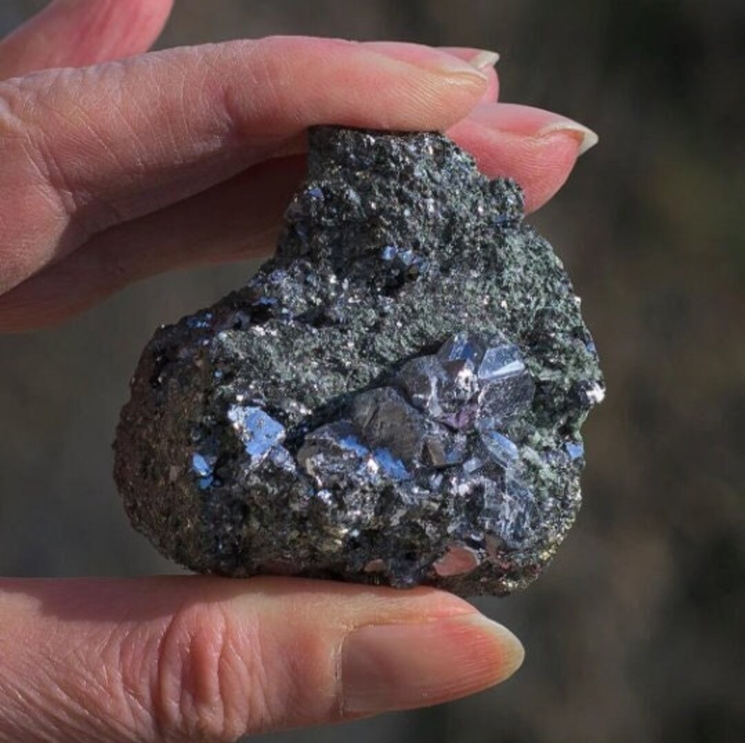 Rock Galena, Raw Galena Cluster, Galena Druzy, Galena Geode, Shiny ...