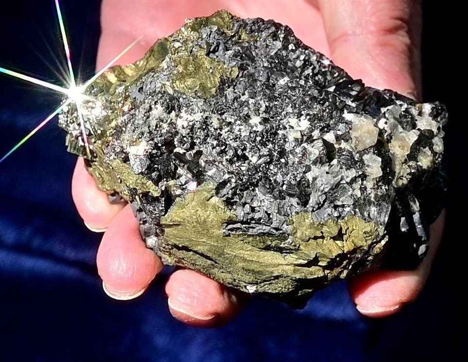 Pyrite Cluster, Pyrite Crystal, Pyrite Druzy, Galena Cluster, Galena ...