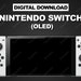 Switch (OLED) Console - SVG & PNG - High Resolution, Scalable ...