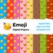 Emoji Digital Paper - PNG + SVG - High Resolution and Scalable ...