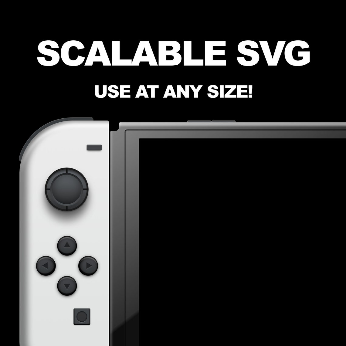 Switch (OLED) Console - SVG & PNG - High Resolution, Scalable ...